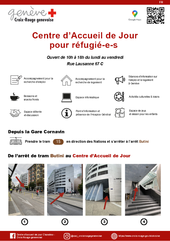 Bonjour Genève - Centre d'accueil de jour - Croix-Rouge genevoise - Le ...